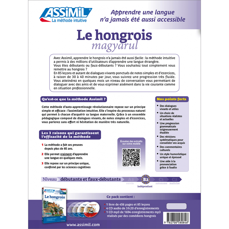 Le hongrois, apprendre le hongrois – Assimil